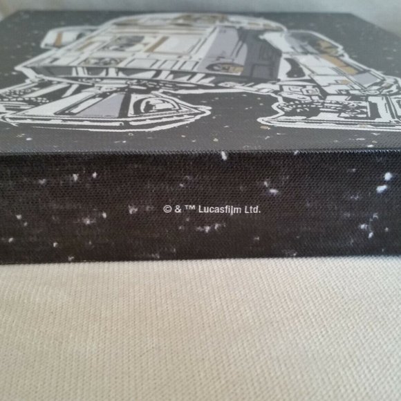 Artissimo | Art | Star Wars R2d2 Canvas Print And Darth Vader ...